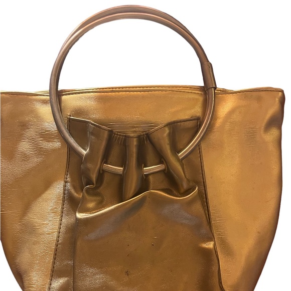 Bags | Vintage Metallic Gold Purse | Poshmark